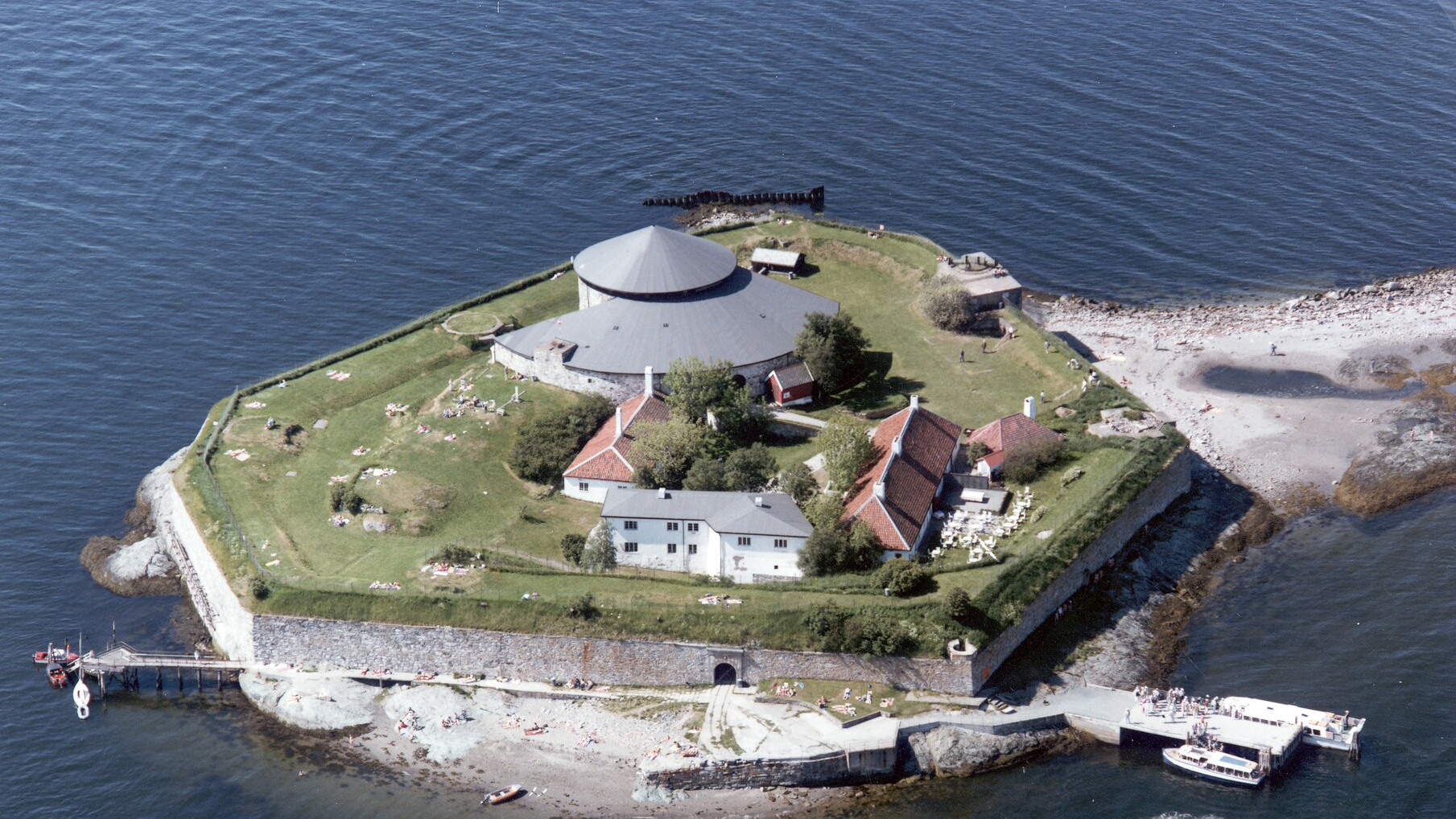 Statsbygg redda sommaren på Munkholmen - Statsbygg