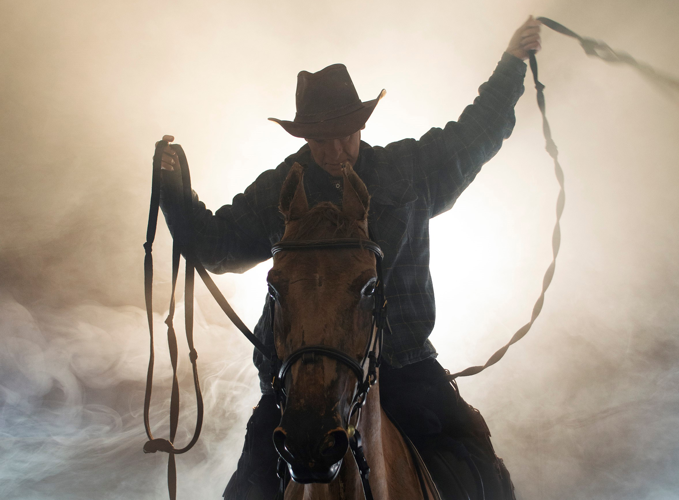 Statsbygg åpner gateutstilling med cowboy-fotografier